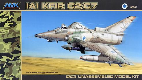 hobbymex: 88001 IAI KFIR C2/C7, 1/48, AMK